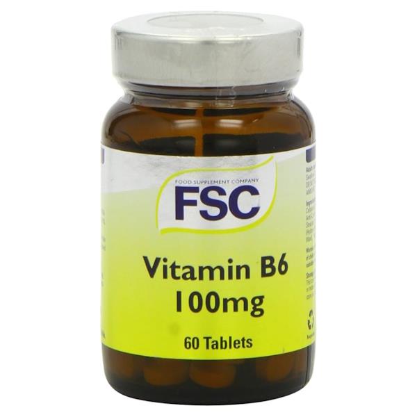 FSC Vitamin B6 100mg 60 Tablets – Lionel Wholesale